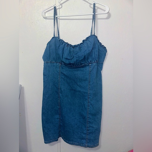 Divided | Dresses | Hm Womens Denim Dress | Poshmark
